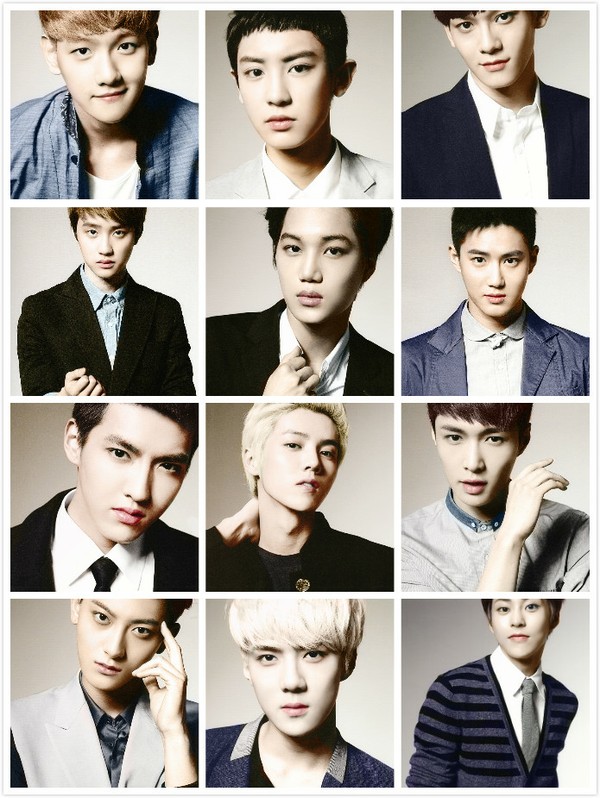 EXO_SM周照片集 黑白版本原图 - 高清图片，堆糖，美图壁纸兴趣社区