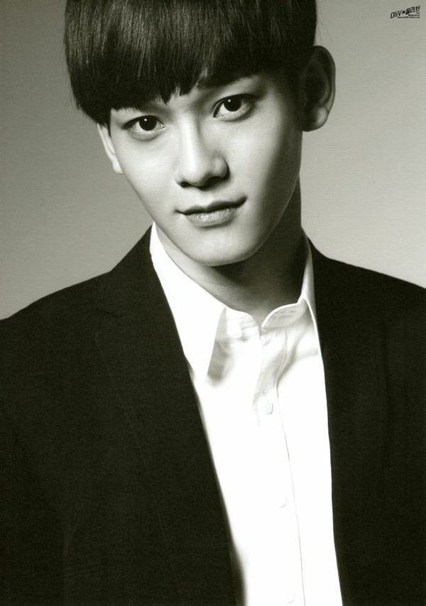 EXO_SM周照片集 黑白版本 - 高清图片，堆糖，美图壁纸兴趣社区