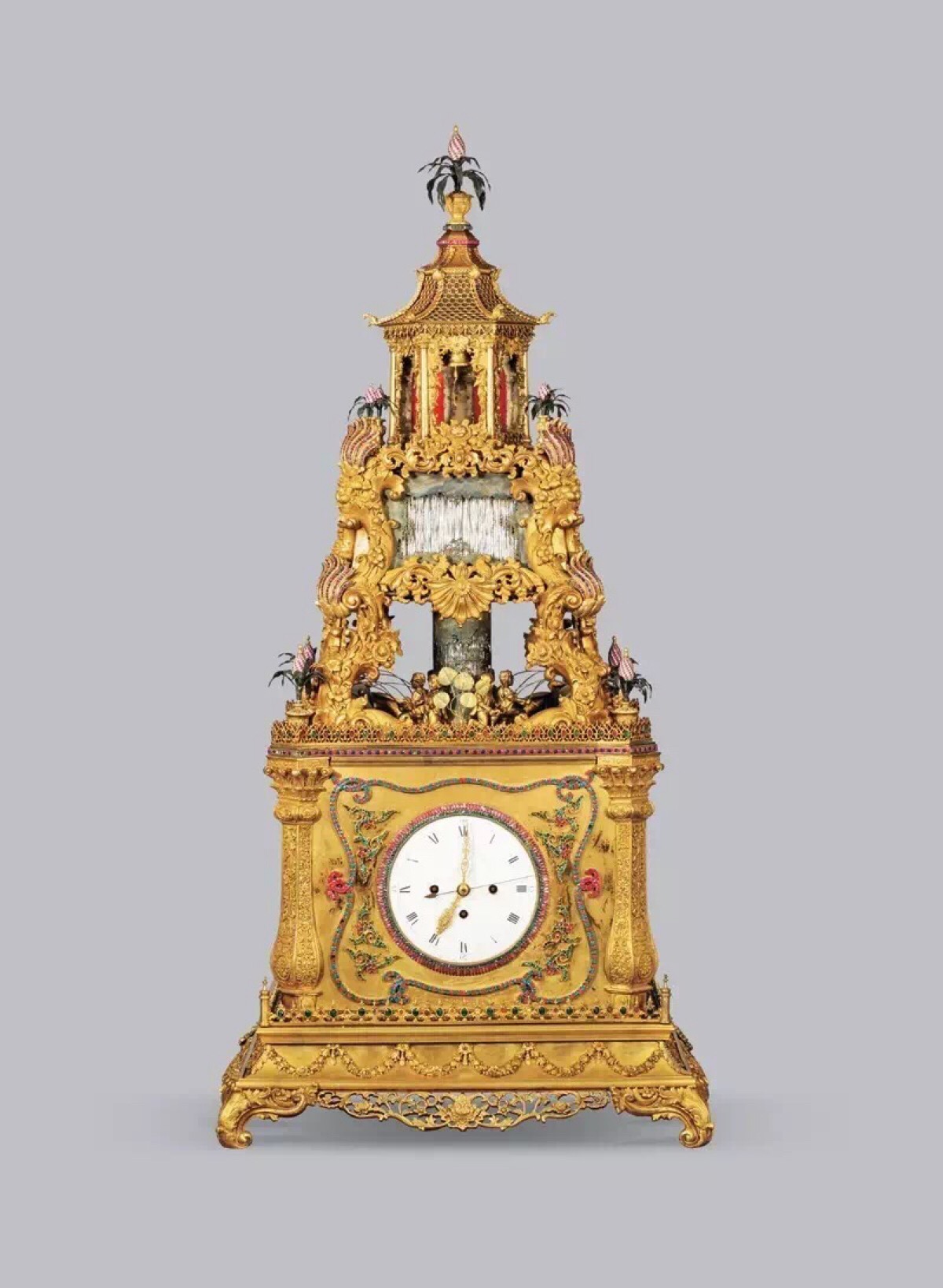 宫廷御製水法动偶钟 产地：英国 年代：1736… - 高清图片，堆糖，美图壁纸兴趣社区