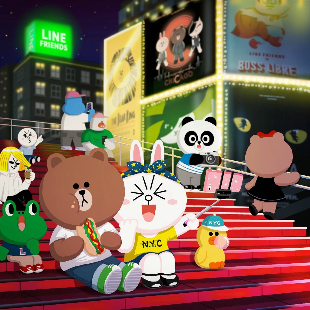 LINE FRIENDS - 堆糖，美图壁纸兴趣社区