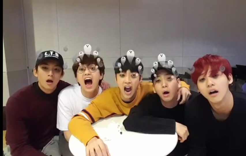 V live.b1a4.表白我血型 - 高清图片，堆糖，美图壁纸兴趣社区