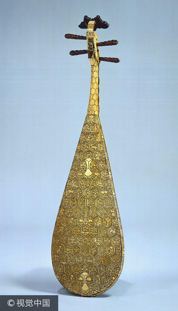 明朝的象牙木雕琵琶，纽约大都会博物馆馆藏… - 高清图片，堆糖，美图壁纸兴趣社区