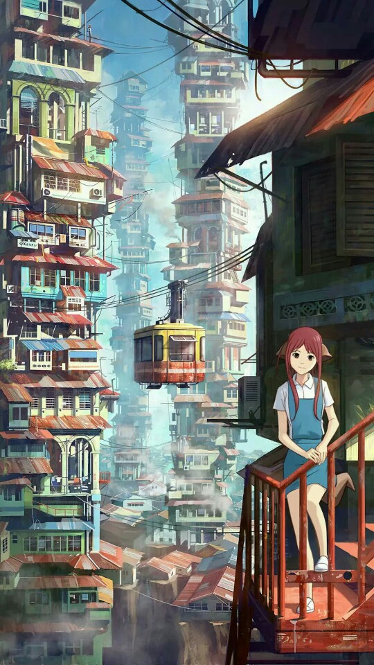 二次元城市 - 高清图片，堆糖，美图壁纸兴趣社区