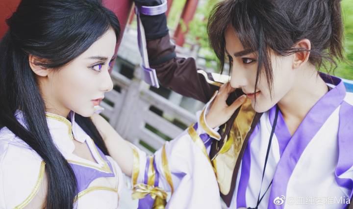 紫霞、至尊宝cos CN: 血纯茗雅Mia CN:卢卓-… - 高清图片，堆糖，美图壁纸兴趣社区