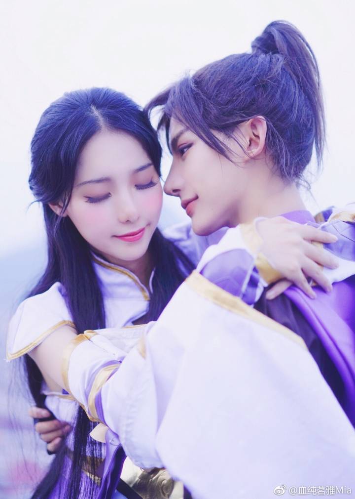 紫霞、至尊宝cos CN: 血纯茗雅Mia CN:卢卓-… - 高清图片，堆糖，美图壁纸兴趣社区