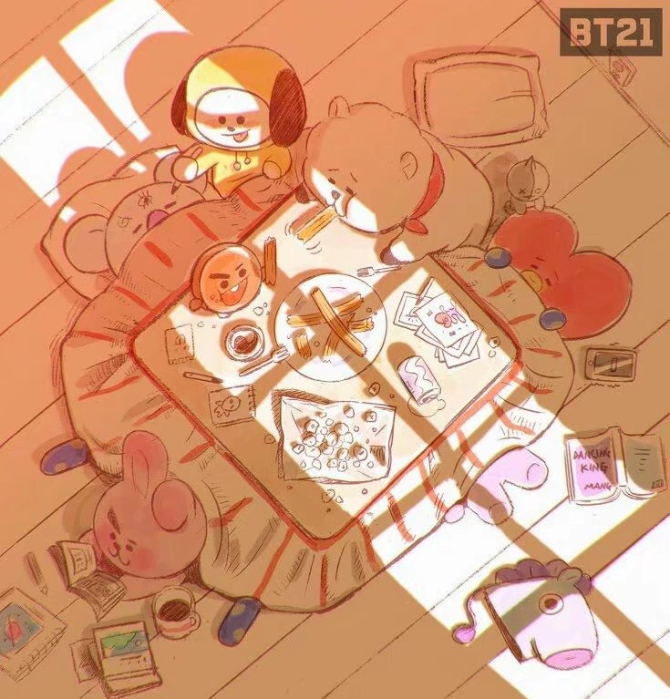 bt21 - 堆糖，美图壁纸兴趣社区