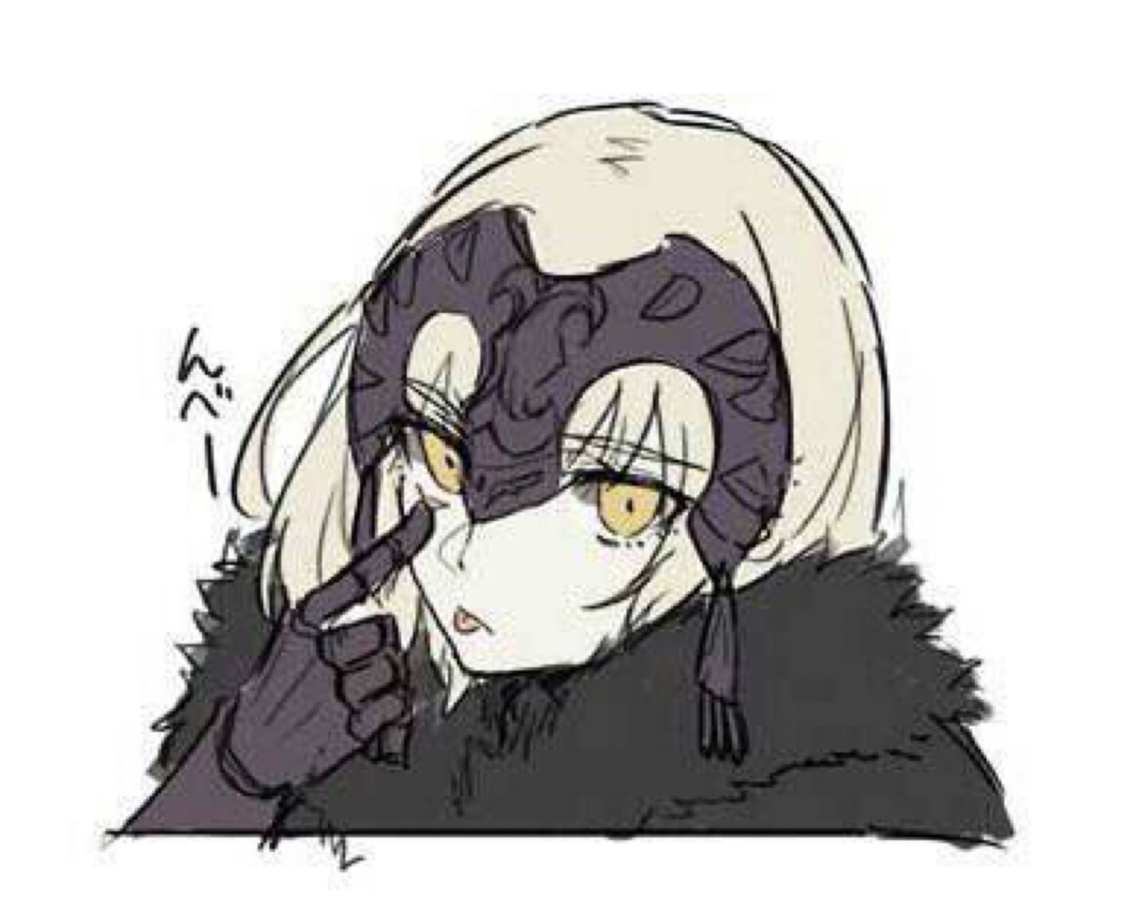 FGO。貞德·達爾克Alter。 - 高清图片，堆糖，美图壁纸兴趣社区