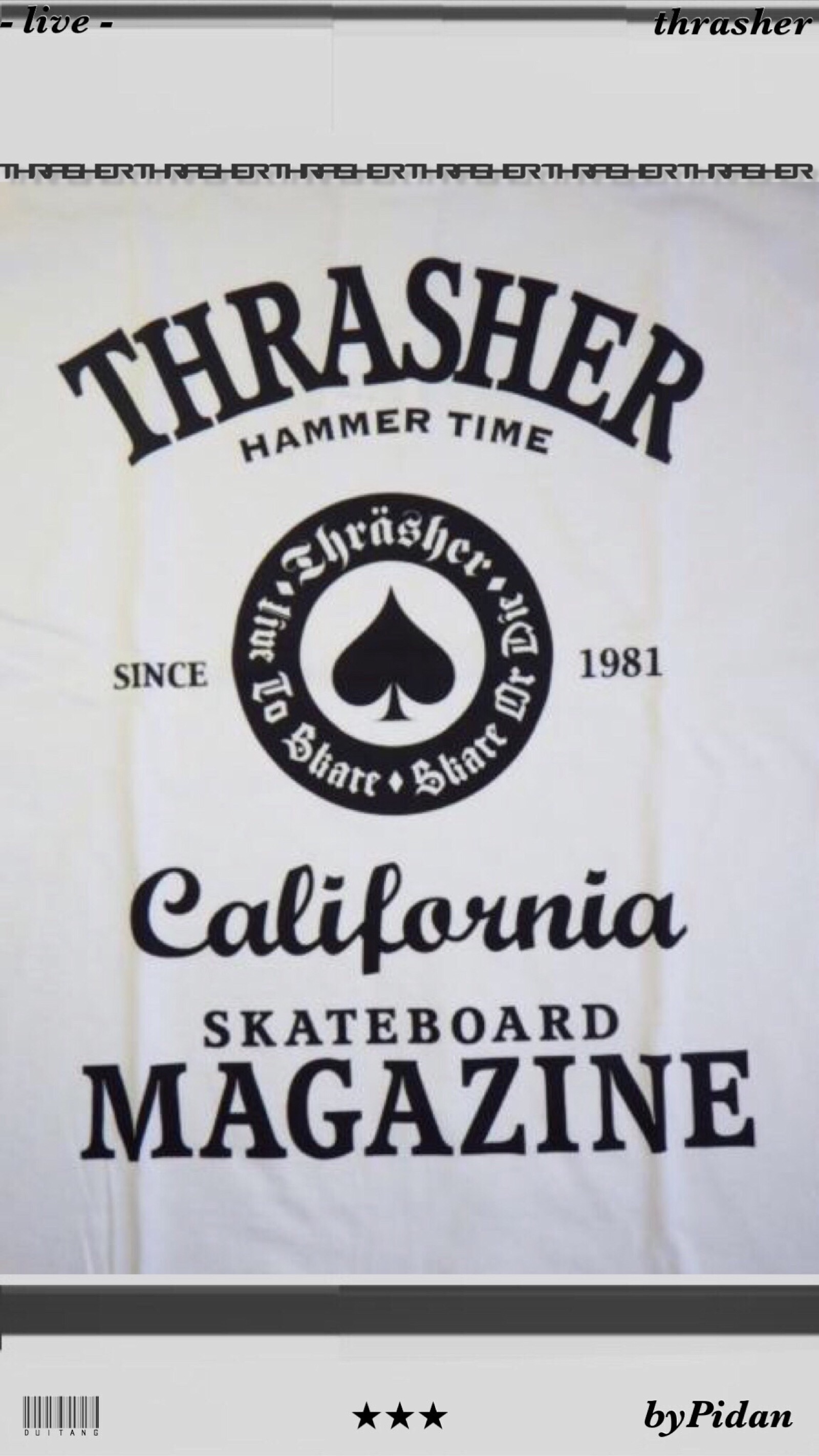 Pidan｜Thrasher - 高清图片，堆糖，美图壁纸兴趣社区