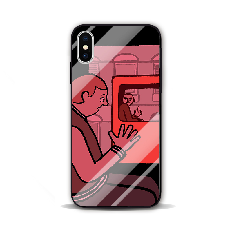 日韩创意公交竖中指三星S9 苹果7 iphone8 p… - 高清图片，堆糖，美图壁纸兴趣社区