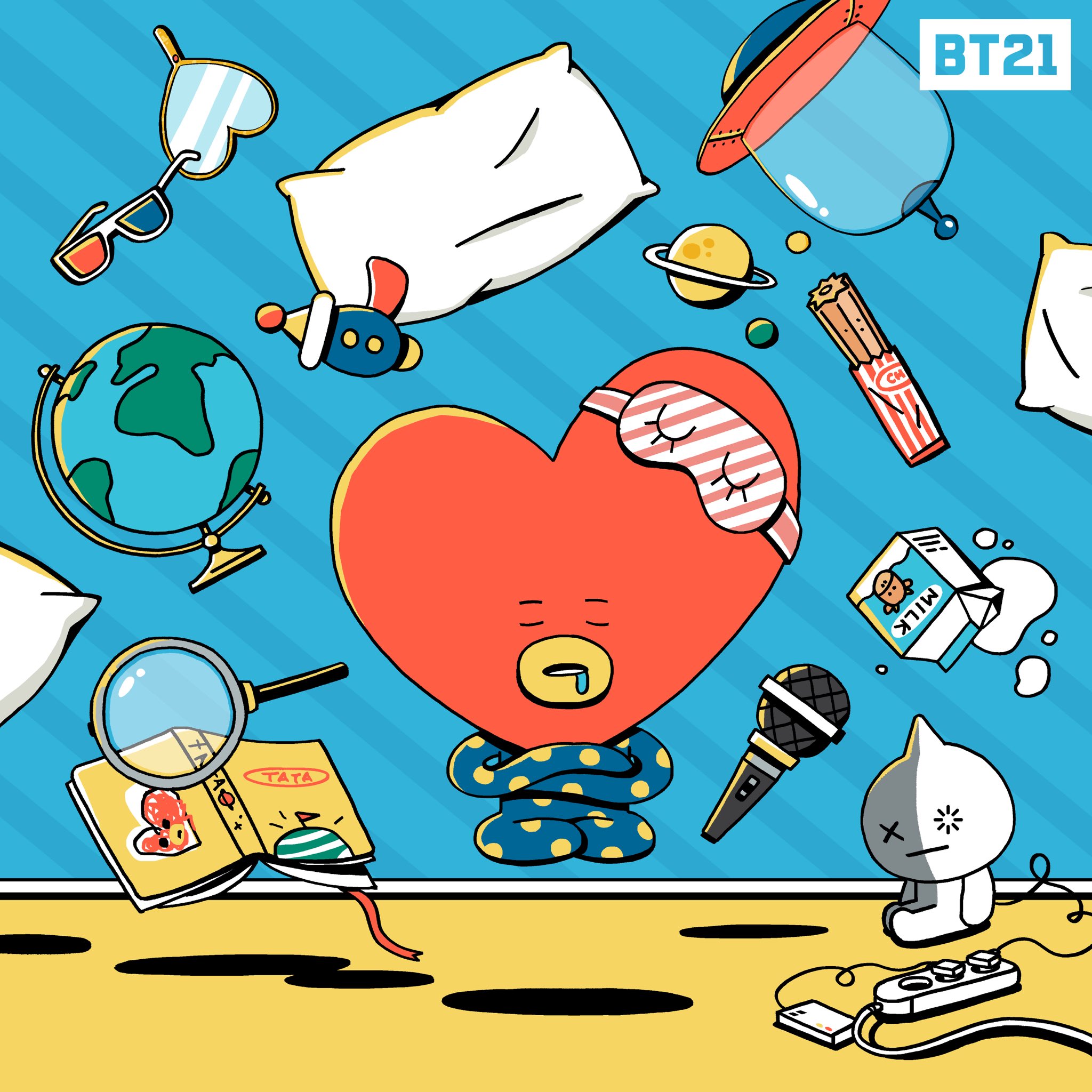 BT21 - 高清图片，堆糖，美图壁纸兴趣社区