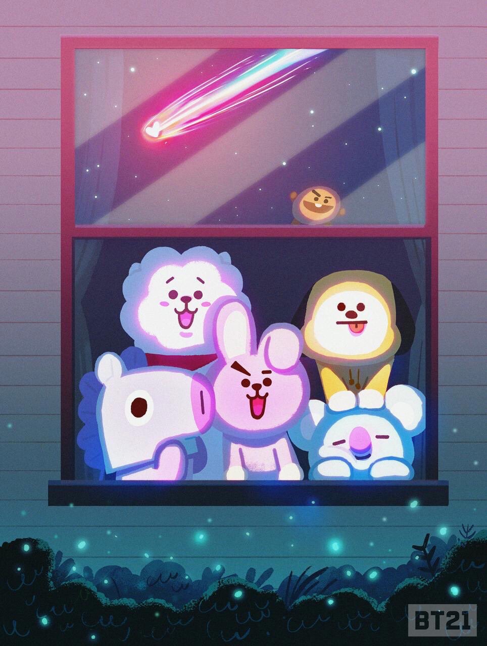 BT21 - 高清图片，堆糖，美图壁纸兴趣社区