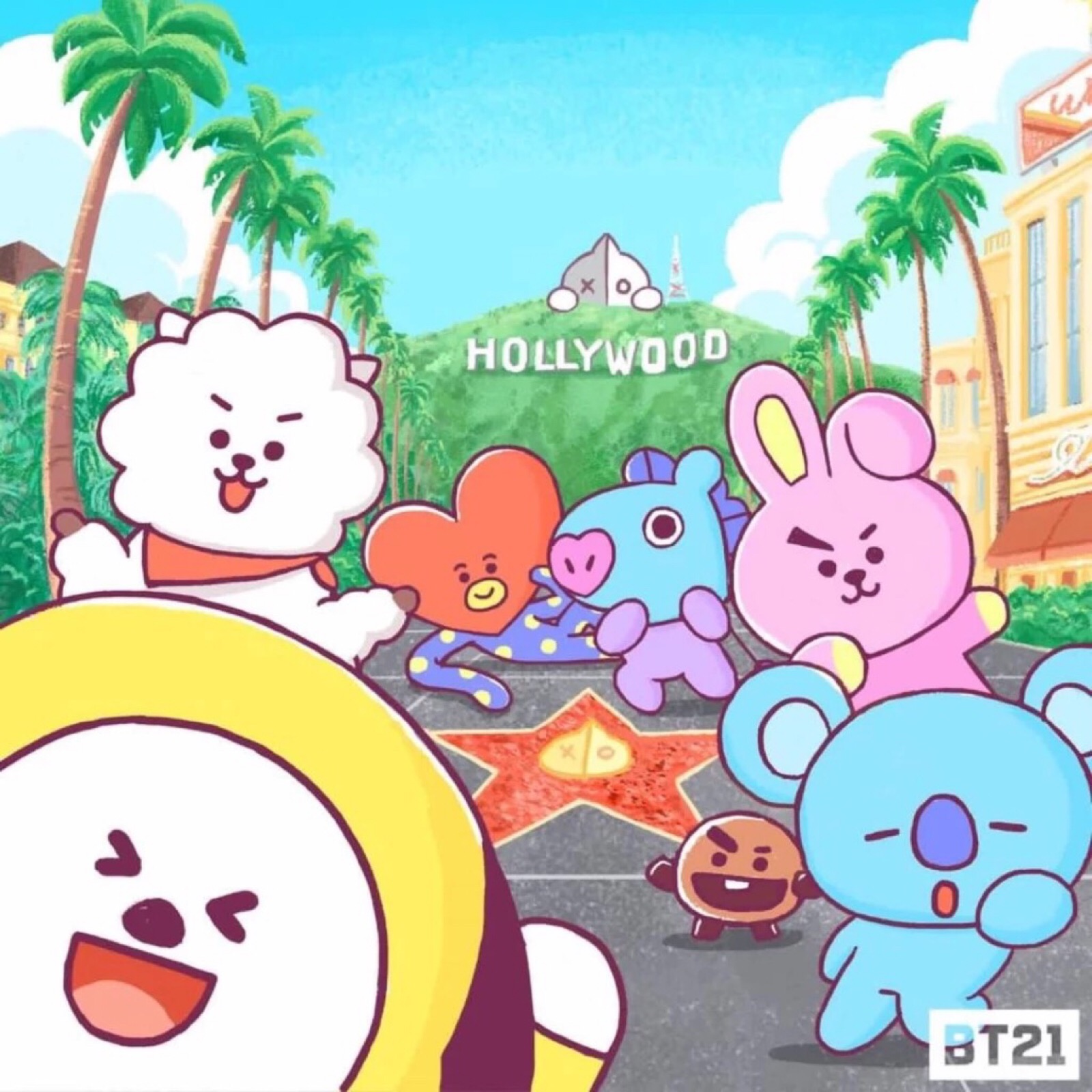 bt21 - 高清图片，堆糖，美图壁纸兴趣社区