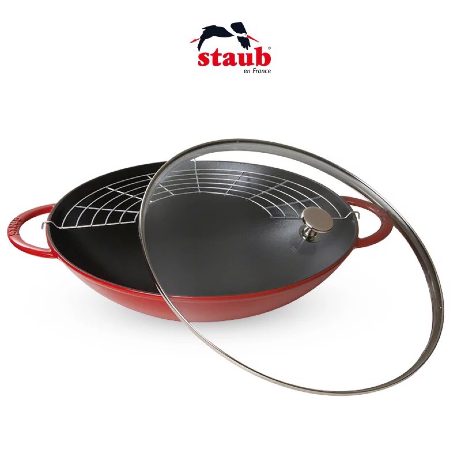 Staub珐琅铸铁37CM家用中式炒锅 - 高清图片，堆糖，美图壁纸兴趣社区