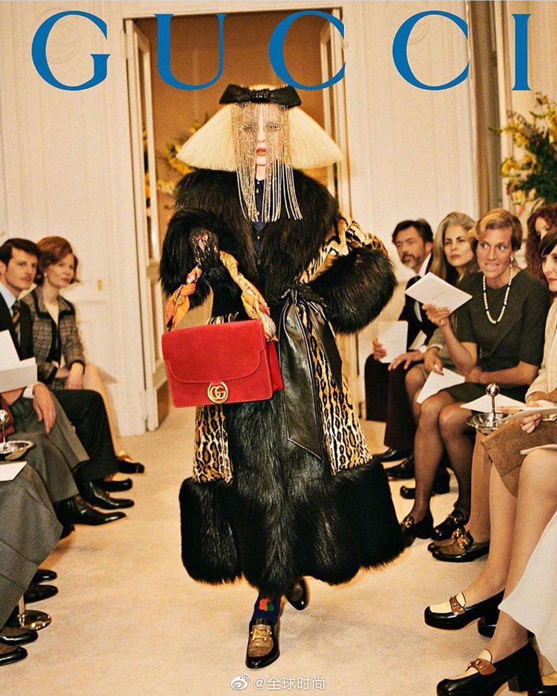Gucci FW 2019时尚大片，杂志感复古造型，… - 高清图片，堆糖，美图壁纸兴趣社区