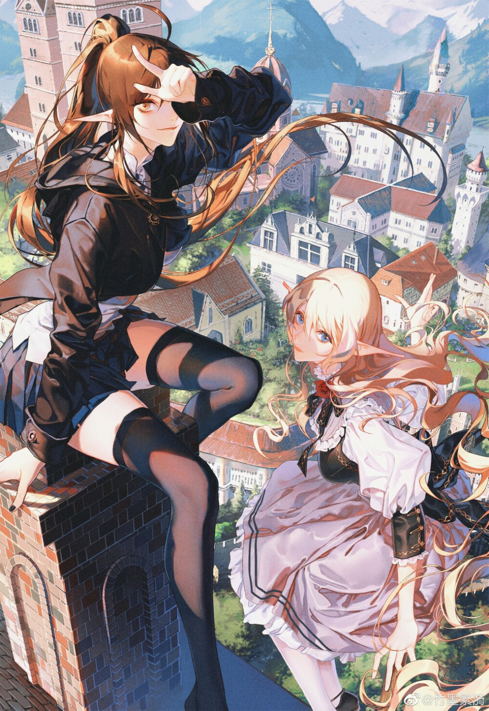 CG ACG 插画 厚涂 - 堆糖，美图壁纸兴趣社区