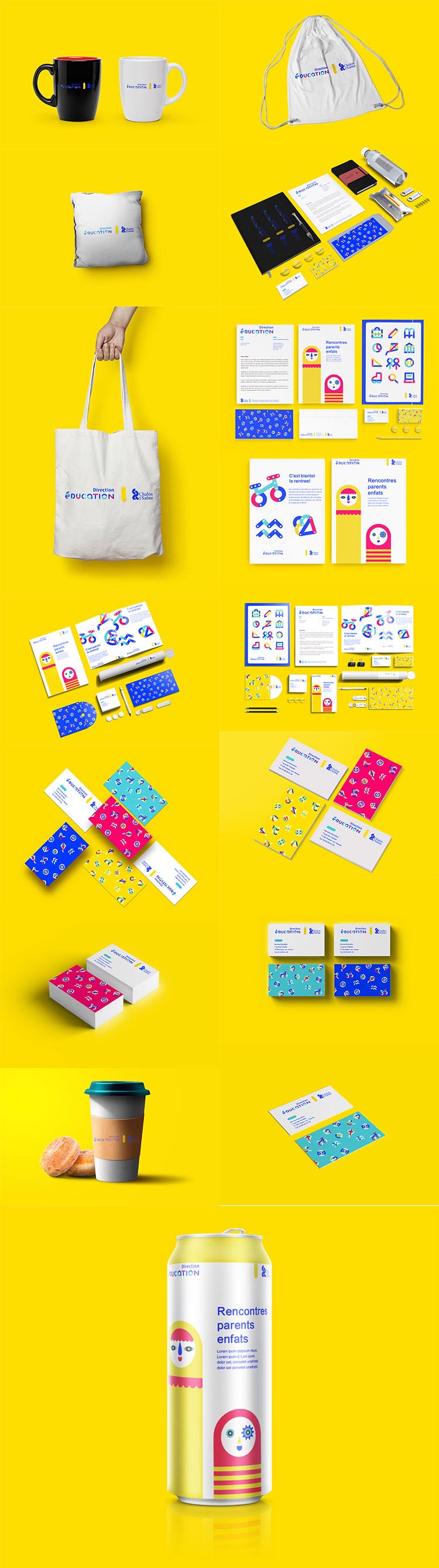 30张创意学校大中小学院VI设计排版模板PSD… - 高清图片，堆糖，美图壁纸兴趣社区