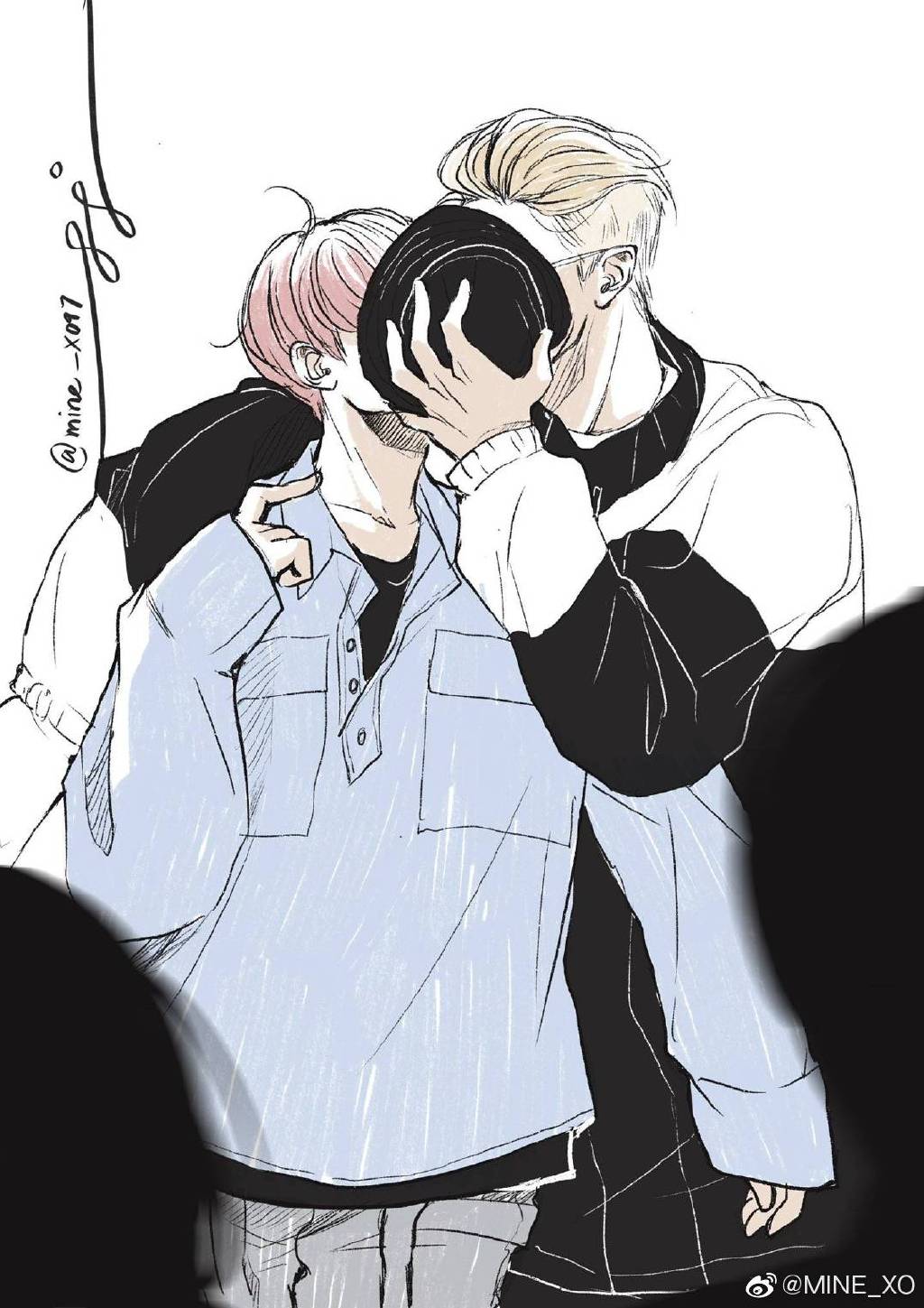 朴灿烈，边伯贤 灿白 cr/ MINE_XO - 高清图片，堆糖，美图壁纸兴趣社区