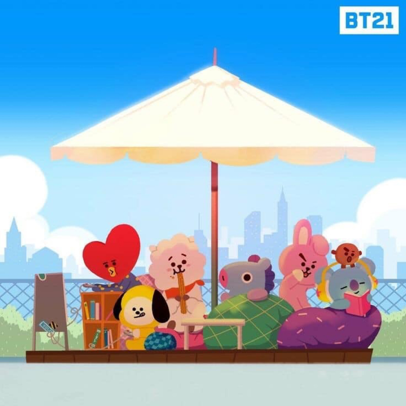 BT21 - 高清图片，堆糖，美图壁纸兴趣社区