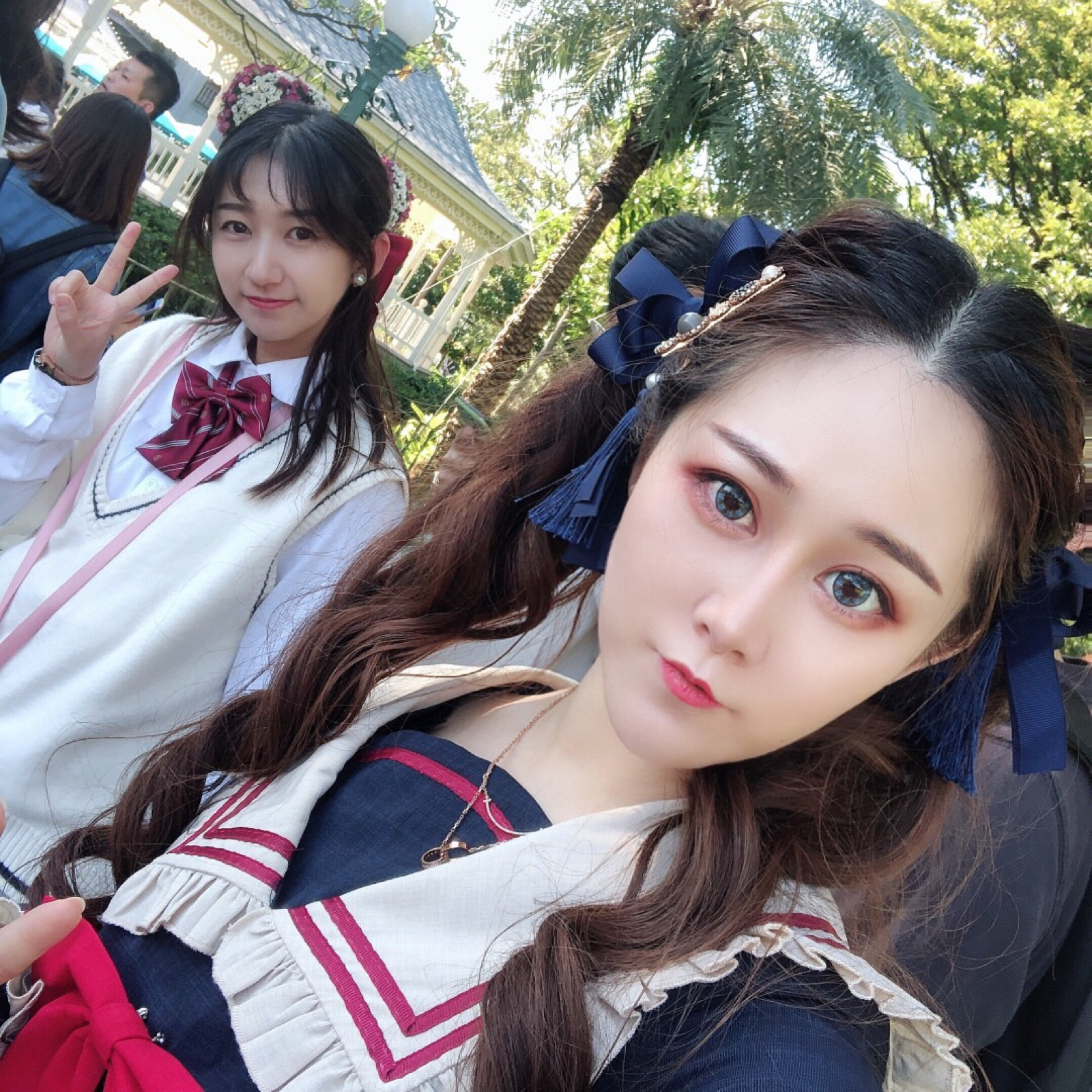 女生头像 背影 可爱 卡哇伊 洛丽塔 Lolita … - 高清图片，堆糖，美图壁纸兴趣社区