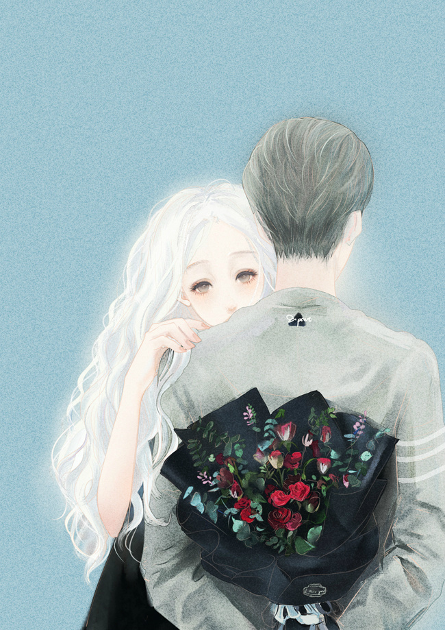 少女插画，插画师：E.Pcat - 高清图片，堆糖，美图壁纸兴趣社区