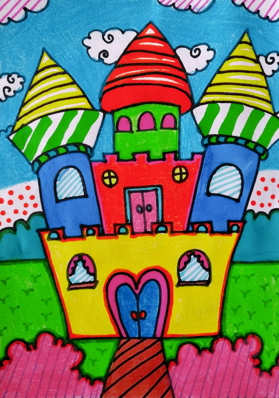 儿童画绘画步骤 - 高清图片，堆糖，美图壁纸兴趣社区