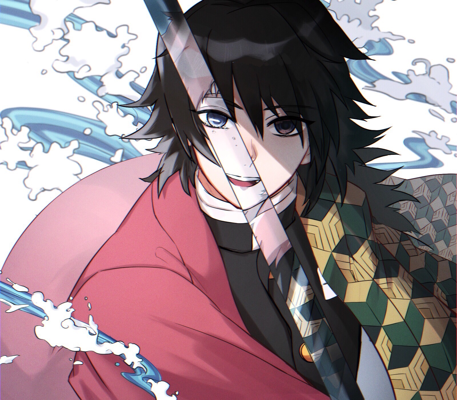 鬼灭之刃 义勇 锖兔 - 高清图片，堆糖，美图壁纸兴趣社区