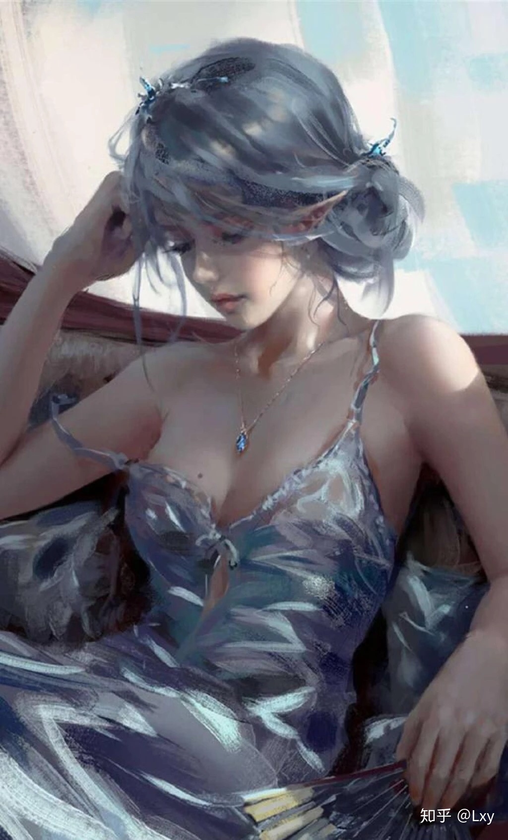 wlop - 高清图片，堆糖，美图壁纸兴趣社区