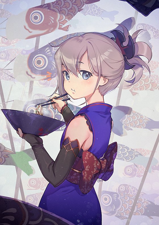 FGO 宫本武藏 画师 Nagu (twi@wooperfuri) - 高清图片，堆糖，美图壁纸兴趣社区