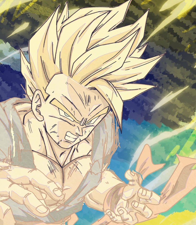 #龙珠#来自美国插画师『CAT.Destroyer』创… - 高清图片，堆糖，美图壁纸兴趣社区