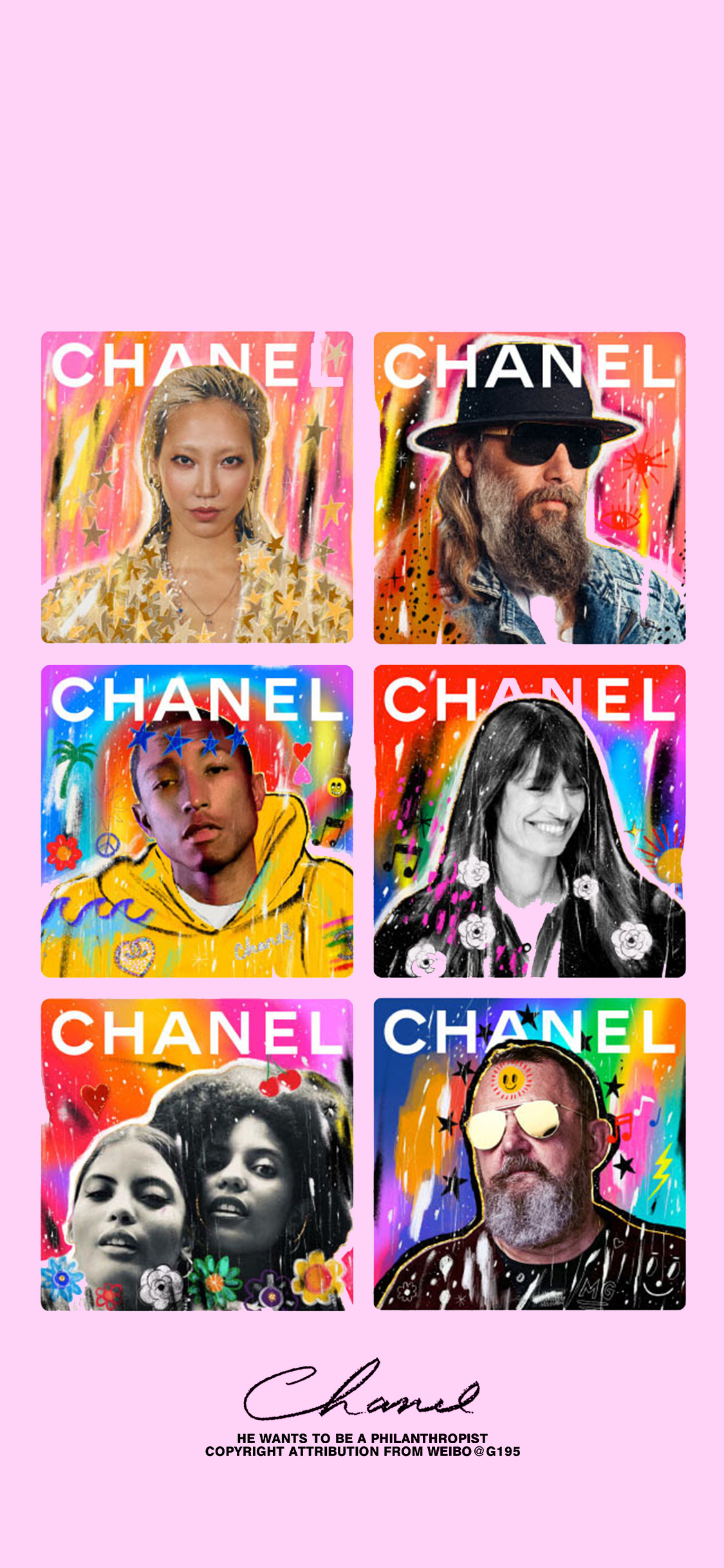 香奈儿壁纸 Wb:G195潮流壁纸 - 高清图片，堆糖，美图壁纸兴趣社区