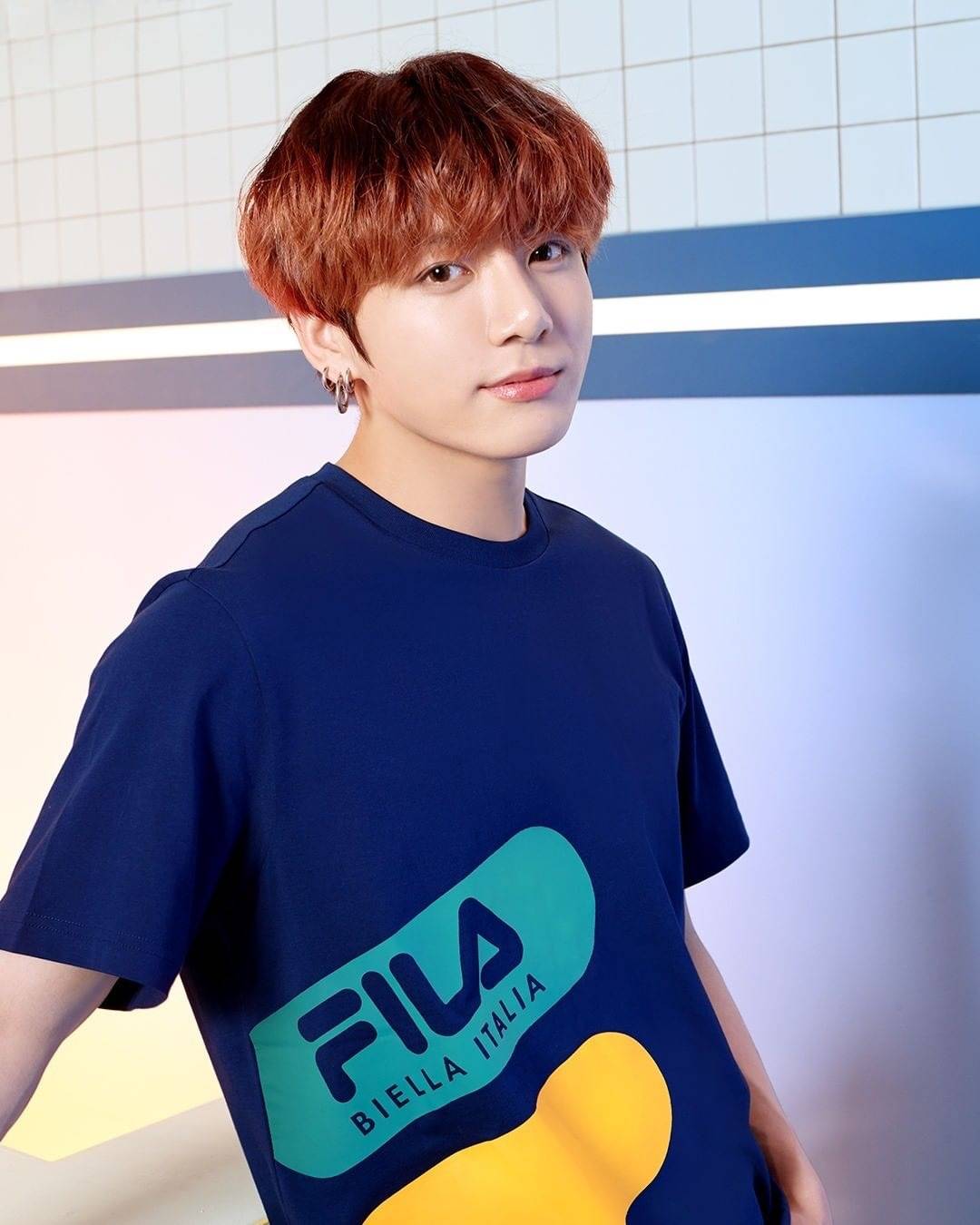 BTS X FILA 防弹少年团斐乐代言 田柾国 - 高清图片，堆糖，美图壁纸兴趣社区